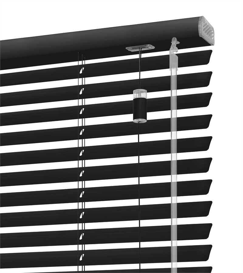 Allure - Aluminium jaloezie 25mm - Matt Black 7201