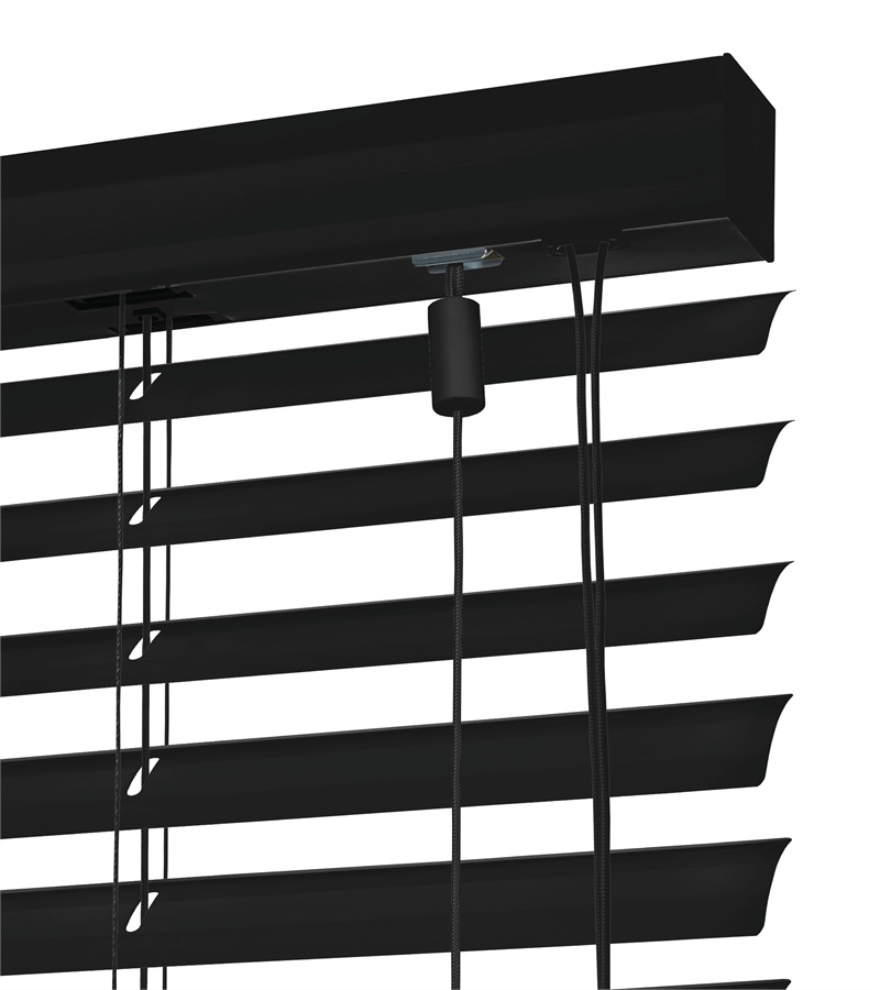 Allure - Aluminium Jaloezie 50mm - Black 1119 - Veneta Raamdecoratie