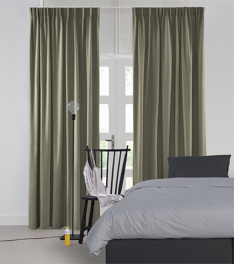 Groen Gordijn Enkele Plooi Op Maat (VMELG07 VMELG07) - Veneta.com