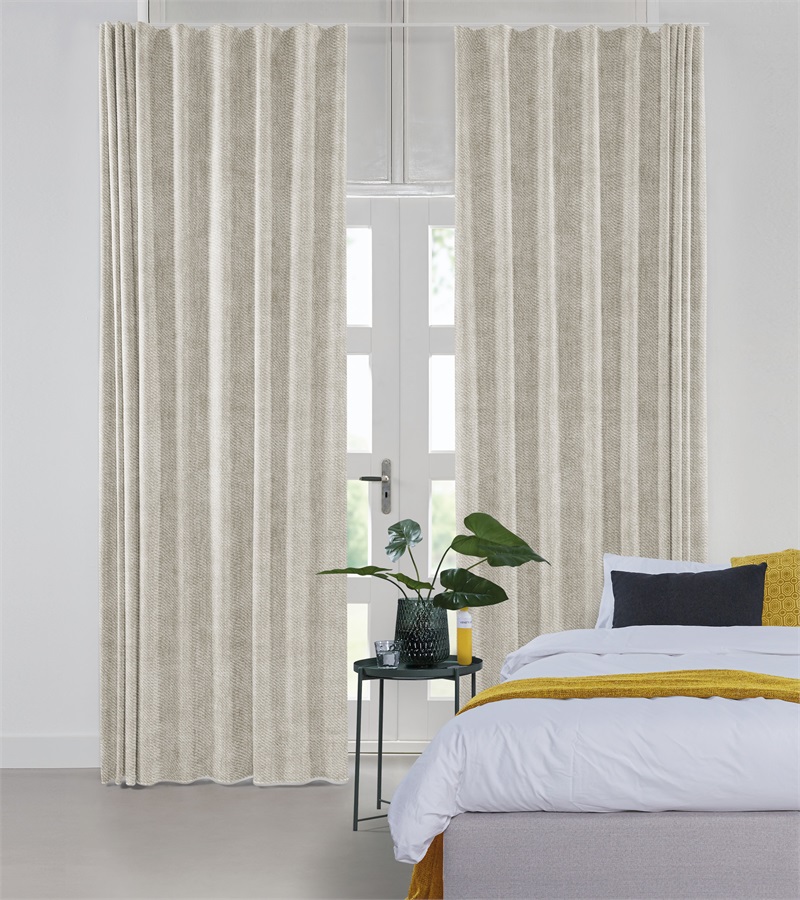 Beige Gordijn Wave Plooi Op Maat (VRIVG02 VRIVG02) - Veneta.com