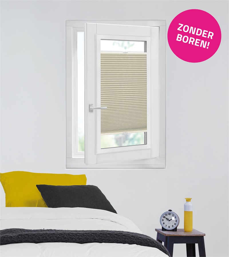 Bruin Plisségordijn Op Maat (Sand 7066 8352) - Veneta.com