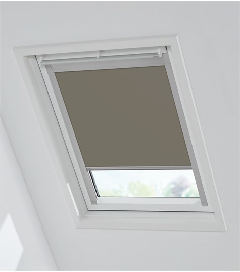 Grijs Dakraam Rolgordijn voor VELUX® Op Maat (Antraciet VE0538 100937 ...