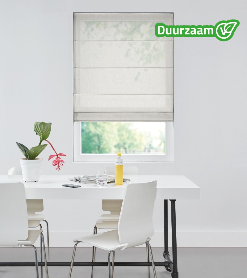 Wit Vouwgordijn Op Maat (VNOAG02 VNOAG02) - Veneta.com