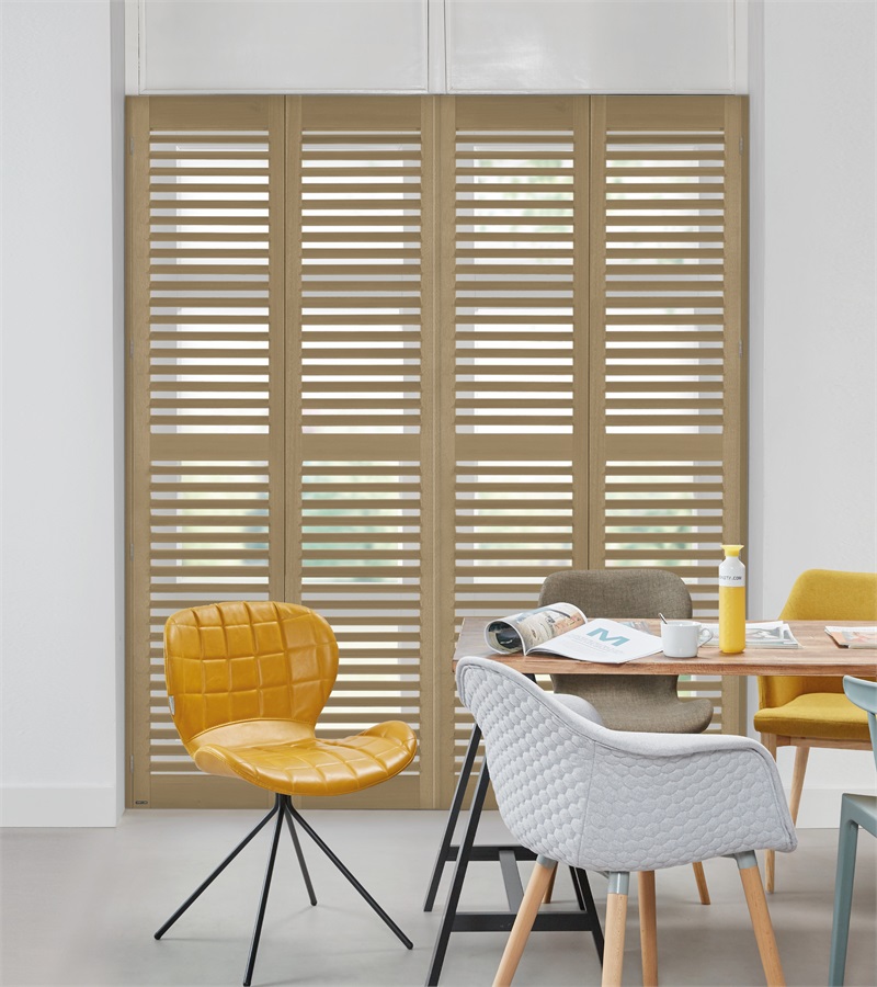 Grijze Shutter 63mm Op Maat (Rustic Gray NW108 108) - Veneta.com