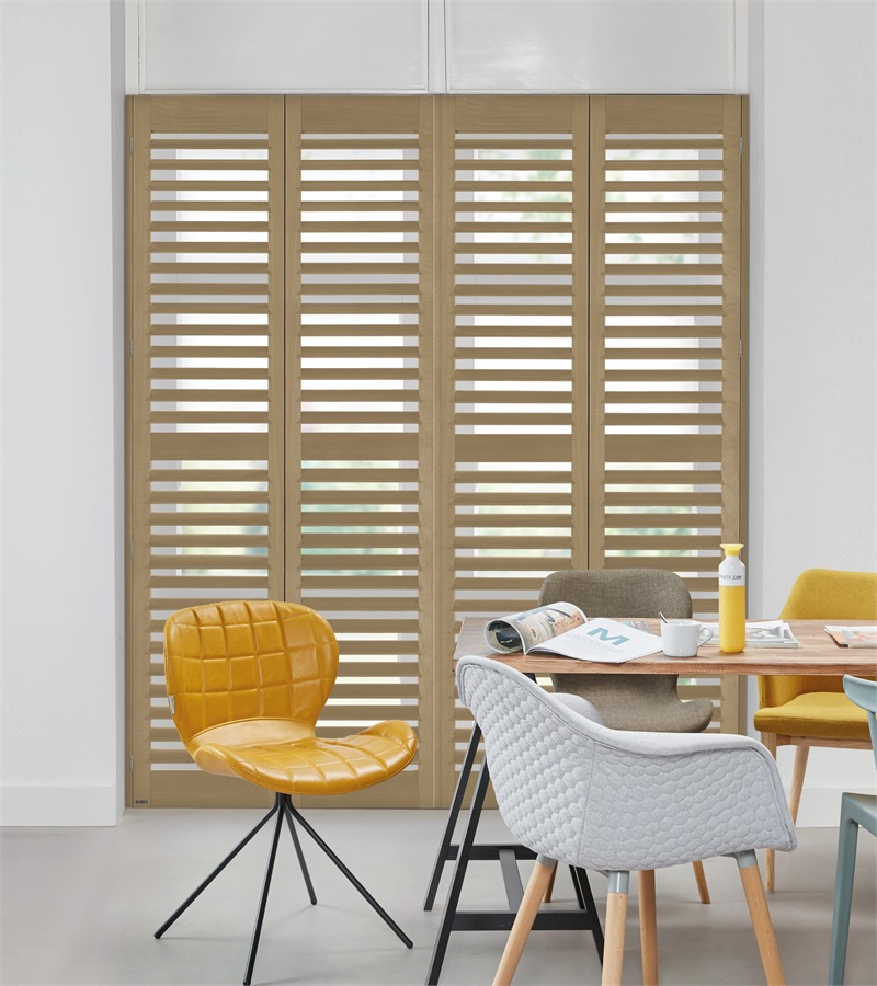 Grijze Shutter 76mm Op Maat (Rustic Gray NW108 108) - Veneta.com